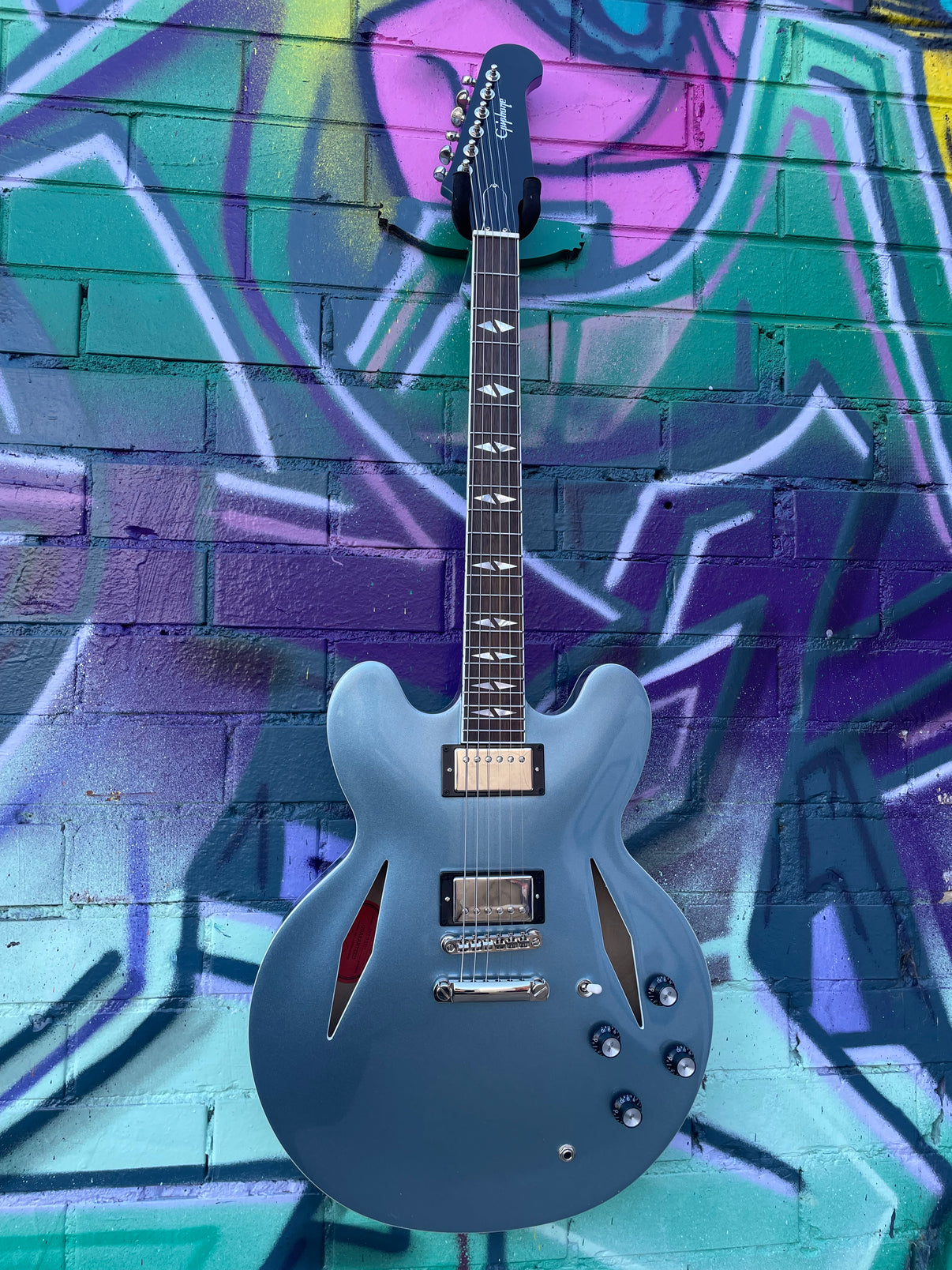 Epiphone Dave Grohl DG-335 - Pelham Blue – Guitar Paradise
