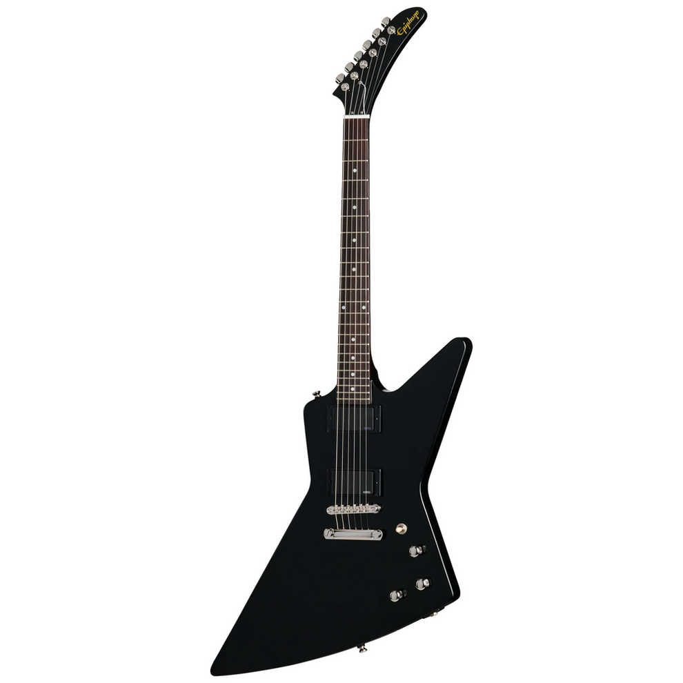 Epiphone Explorer 80s EMG Electric Guitar - Ebony – Guitar Paradise