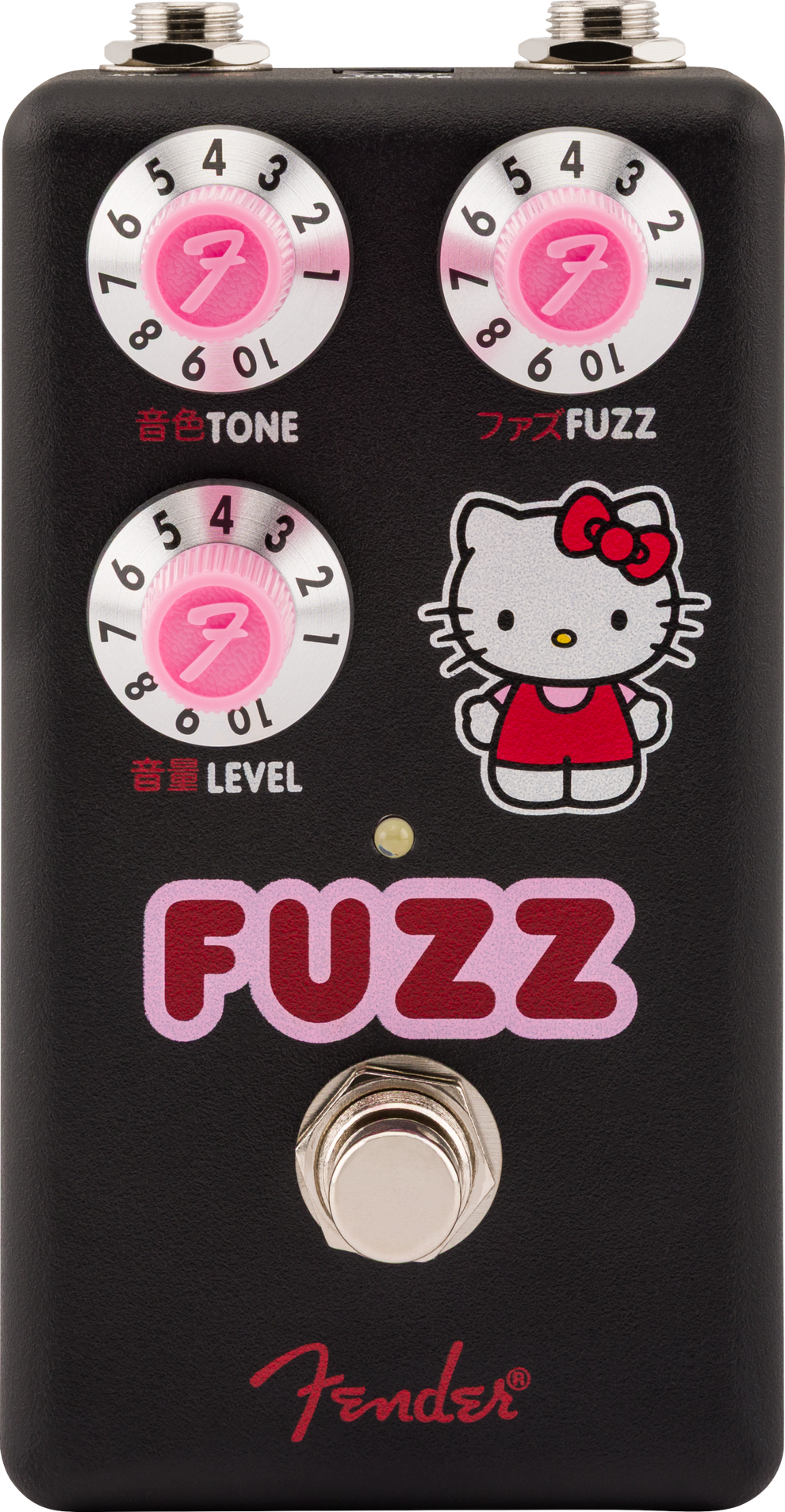 Fender x Hello Kitty Fuzz Pedal Black – Guitar Paradise