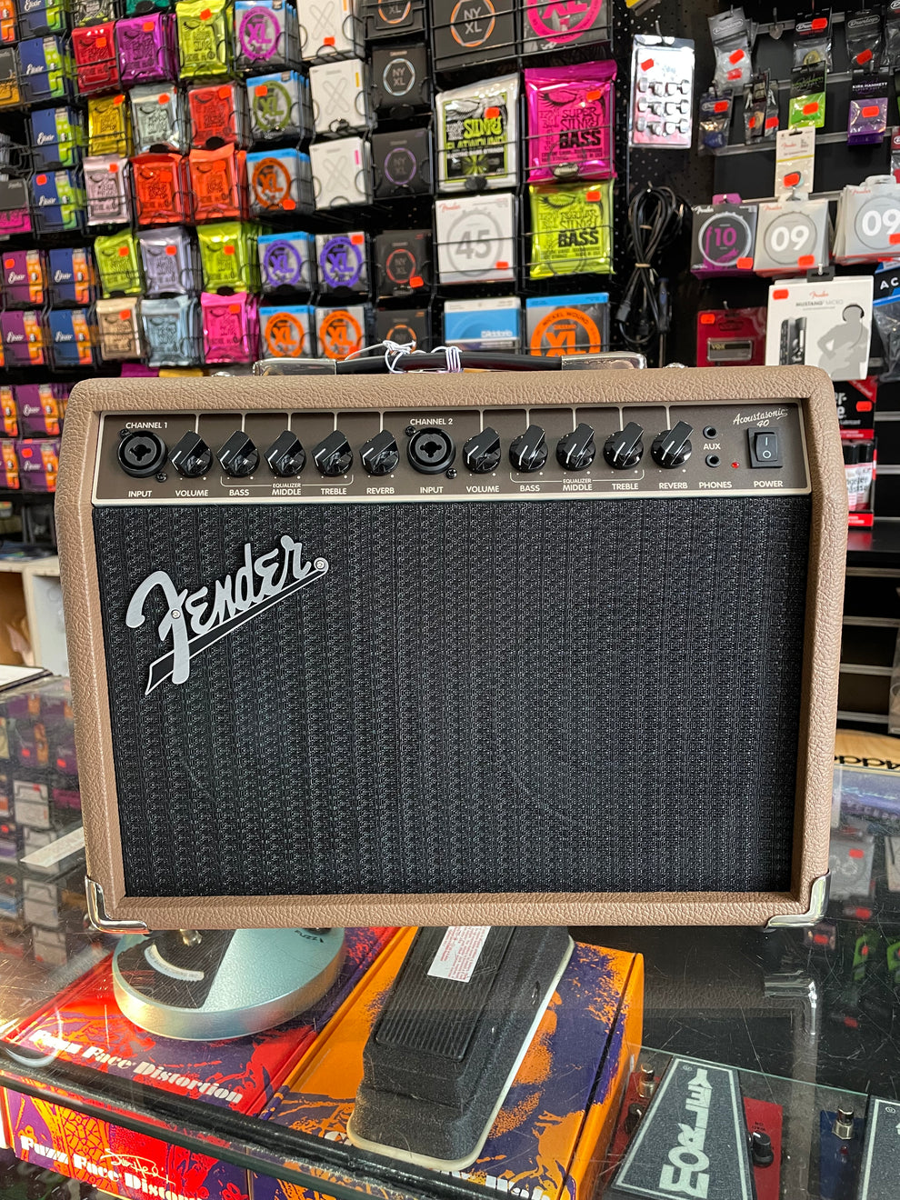 Fender Acoustasonic 40 - Acoustic Guitar Amplifier – Guitar Paradise