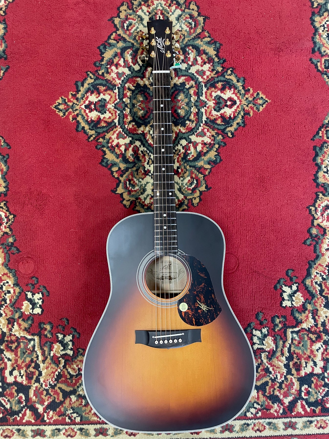Maton Troubadour Dreadnought Electric Acoustic Guitar – Guitar Paradise