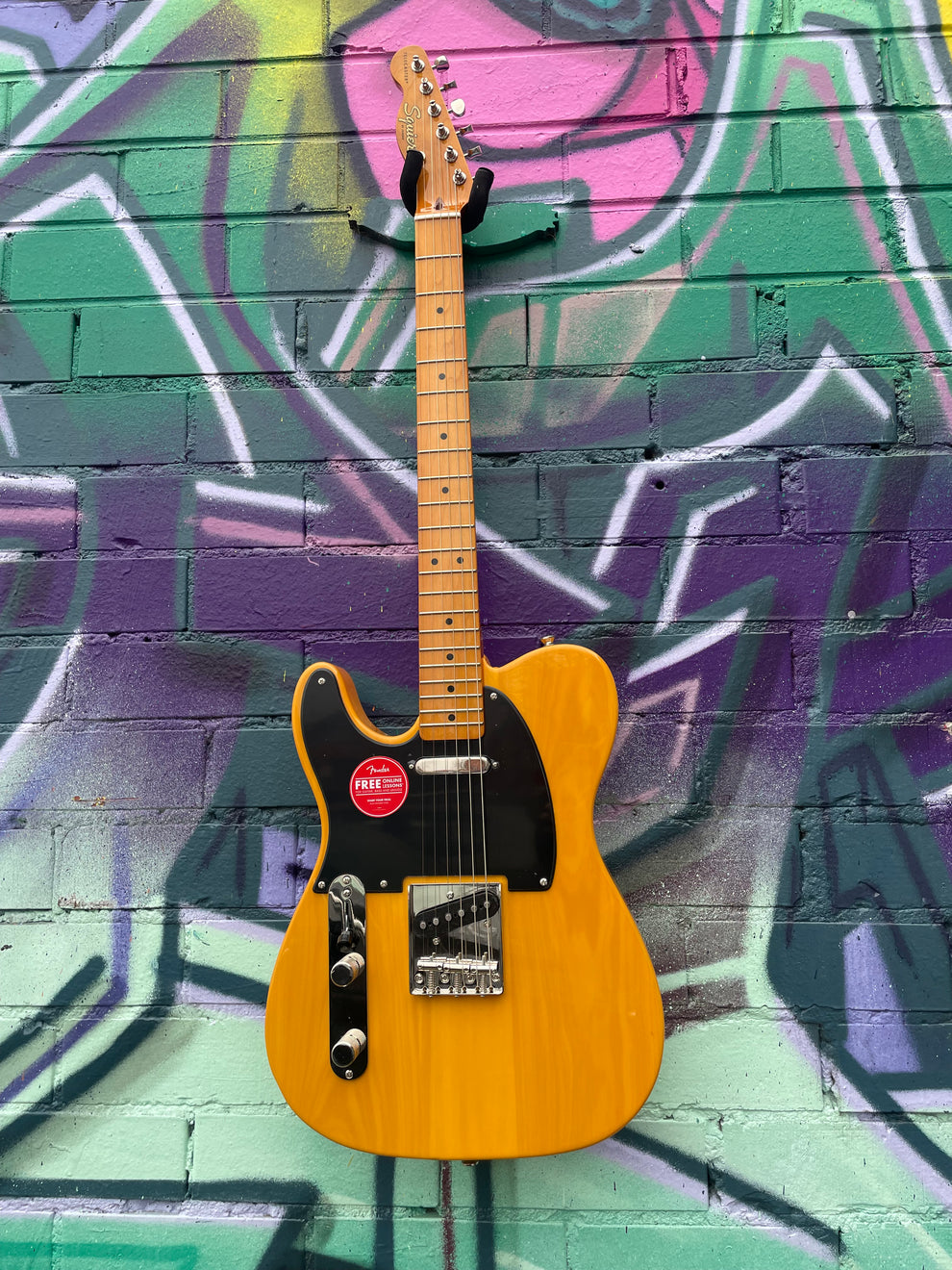 Squier Classic Vibe 50's Telecaster Left Handed Electric Guitar - Butt ...